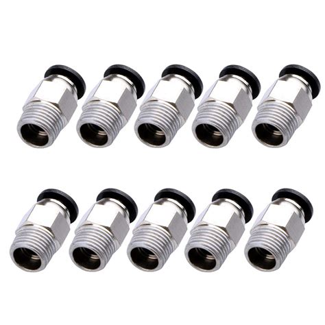 10pcs Pc4 M10 Pneumatische Connectors Voor 3d Prin Vicedeal