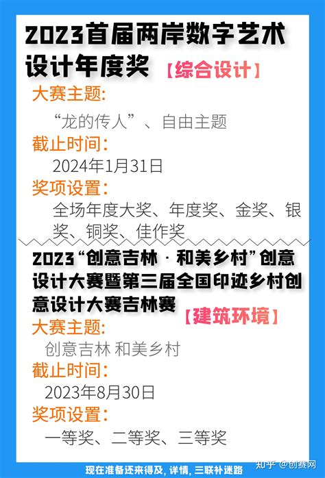 高含金量8月底一稿多投设计大赛汇总 知乎