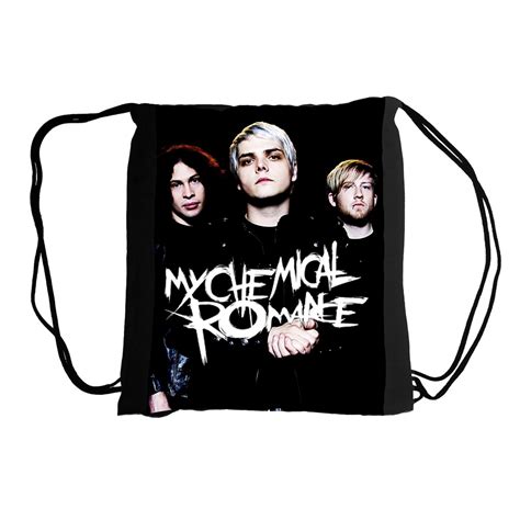 Mochila Emo My Chemical Romance Artes Variadas Shopee Brasil