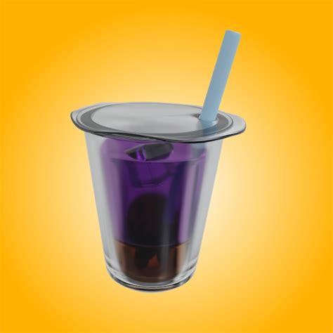 Premium Psd Drinks In Plastic Cups