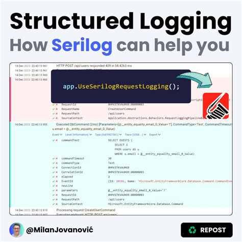 i use serilog to implement structured logging in my applications here are 5 best practices i