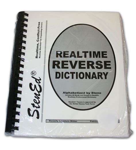 Stened Realtime Reverse Dictionary