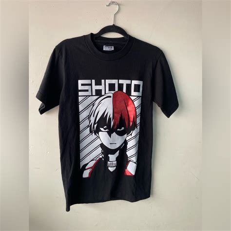 Vintage Shoto Todoroki My Hero Academia Anime T Shirt Gem