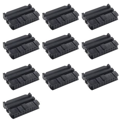 Buy Honjie Idc Connector 20pin 2 54mm Pitch 2x10 Pin Female Header Idc