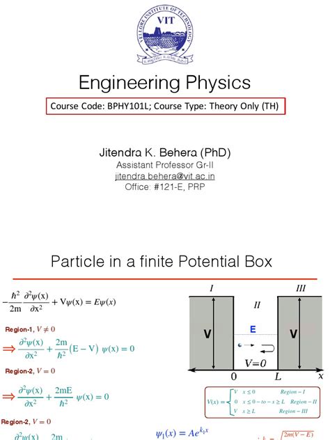 Tunneling 1 Pdf Quantum Tunnelling Physics