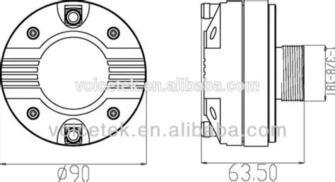 Professional Compression Driver Horn Speaker High Quality Professional Compression Driver Horn