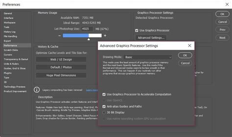 photoshop can t enable opengl after the latest u adobe community