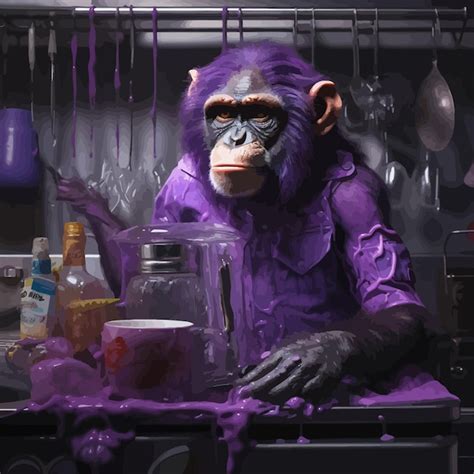 Monkey Cartoon 3d Premium Ai Generated Vector