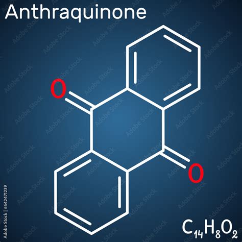 It Is Aromatic Organic Compound Quinone Class Structural Chemical