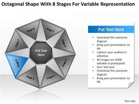 8 Stages For Variable Representation Ppt Simple Business Plan Template