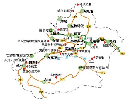 新疆地图汇总 060726word文档在线阅读与下载无忧文档