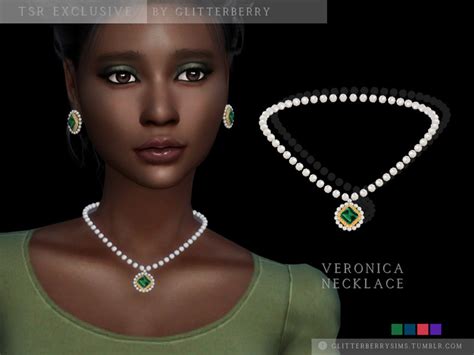 Glitterberrysims Custom Content — Tsr Exclusive Veronica Set Download From Tsr
