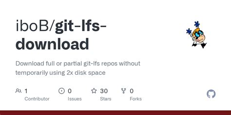 Github Ibob Git Lfs Download Download Full Or Partial Git Lfs Repos Without Temporarily Using