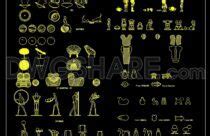 81 Roller Machine AutoCAD Blocks Free Download