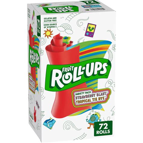 All Flavors Fruit Flavored Snacks And Candy Fruit Roll Ups