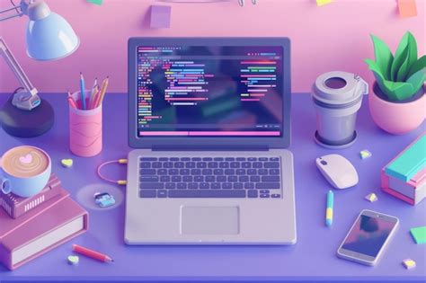 Premium Photo Web Dev Design In 3d Vector Illustration Laptop Phone