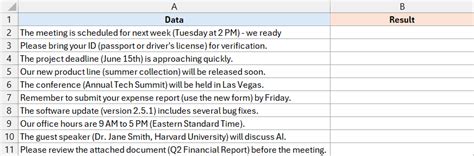 REGEX Functions In Excel 10 Examples