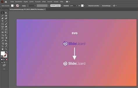 Illustrator PowerPoint Insert Edit Export SlideLizard