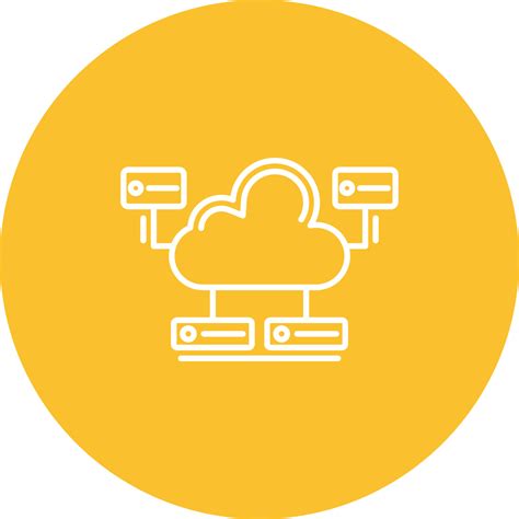 cloud database vector icon 14953716 vector art at vecteezy