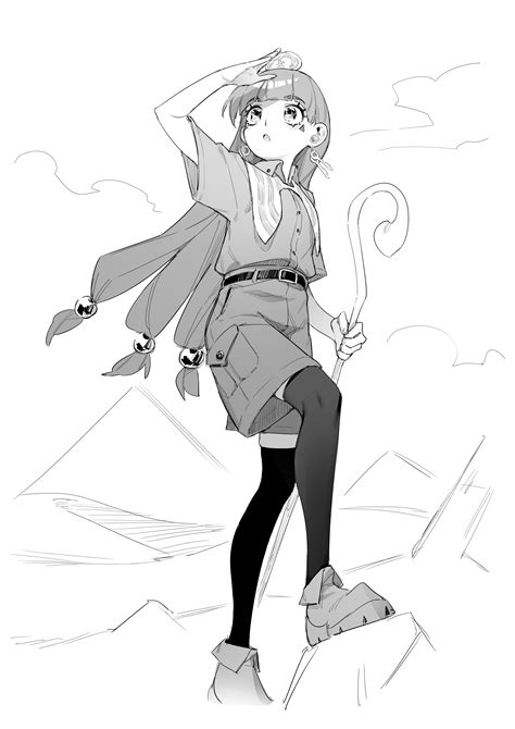 Yazato Ichimushi Michigami Nareko Fossilized Wonders Touhou