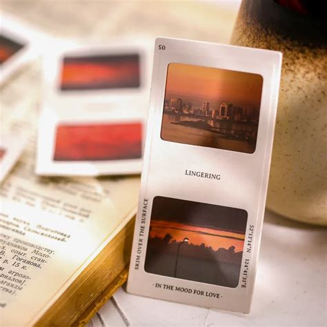 종이 책갈피 풍경 책갈피 카드 풍경 손 계정 종이 책갈피 필름 계정 책 페이지 마커북마크 Aliexpress