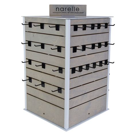 Four Sided Spinner Display With Removable Hooks Howards Inc