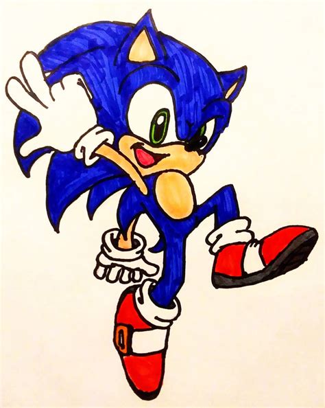 Sonic The Hedgehog Art By Blazingphantom01 On Deviantart