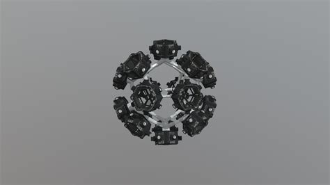 spatial 3d spherical camera system download free 3d model by tiky