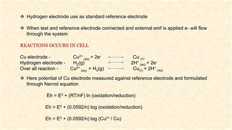 Redox Potential Measurement And Its Application In Soil Fertility Pptx Chemistry Science