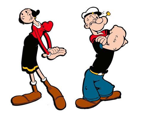 Popeye And Olive Oil