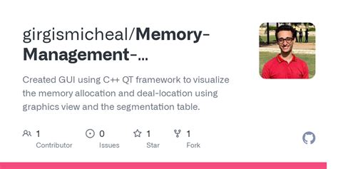 Github Girgismicheal Memory Management Application Using Qt Framework Created Gui Using C