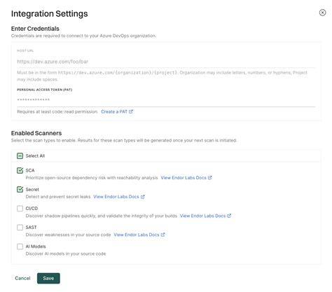 Deploy Endor Labs Azure Devops App Endor Labs Docs