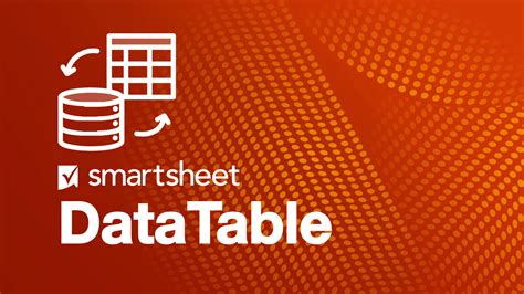 Smartsheet Datatable Prodactive