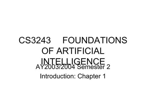 M1 Intro Ppt