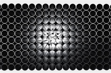 흰색 배경에 금속 파이프의 클로즈업 흰색 배경에 고립 된 철 파이프 더미 3d 렌더 일러스트레이션 0명에 대한 스톡 사진 및 기타 이미지 Istock