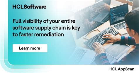 hcl appscan on linkedin hcl appscan revolutionizes software supply