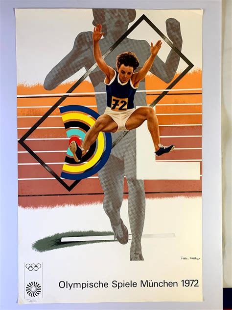 Munich Olympics 1972 Bundle X4 1972 25″ X40″ German Sports