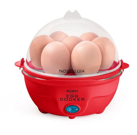 Mymini Premium 7 Egg Cooker Red