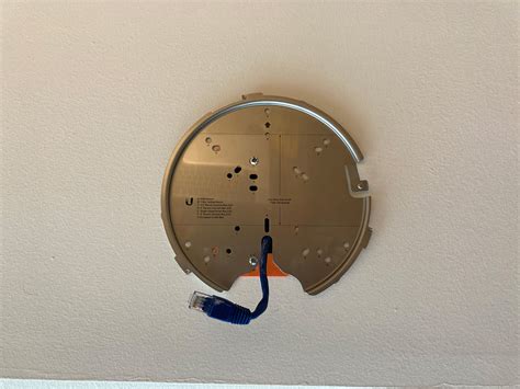 Diy How To Mount A Unifi Access Point To The Ceiling Dennis Tsang