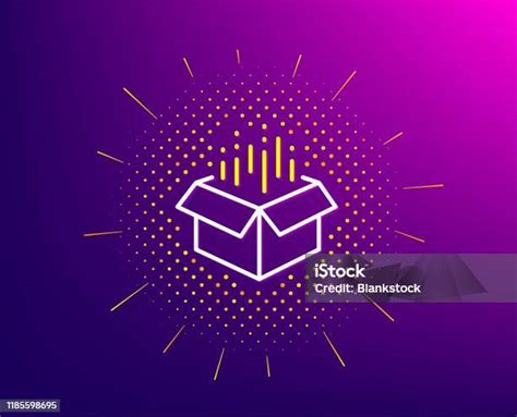 상자 선 아이콘을 엽니다 배달 소포 기호입니다 화물 패키지 벡터 0명에 대한 스톡 벡터 아트 및 기타 이미지 0명 고급