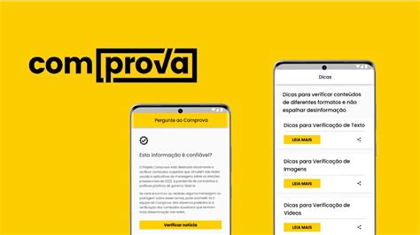 Projeto Comprova Lança Aplicativo Para Compartilhar Verificações