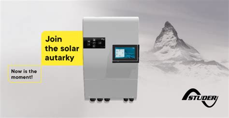 Studer Innotec Next Smart Inverter Charger With Advanced Interface Solar Panels