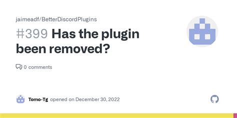 Has The Plugin Been Removed Issue Jaimeadf BetterDiscordPlugins GitHub