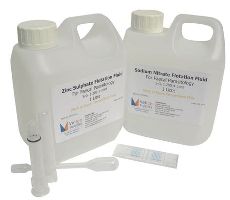 Faecal Flotation Solutions For Parasitology Vetlab Supplies Ltd