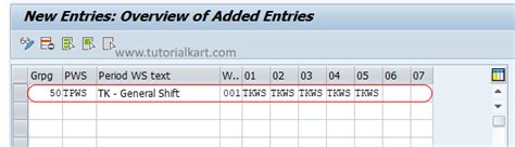 sap hr define period work schedules