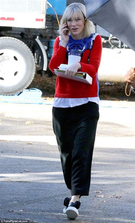 Cate Blanchett Looks Effortlessly Stylish In Casual Red Sweater Cate
