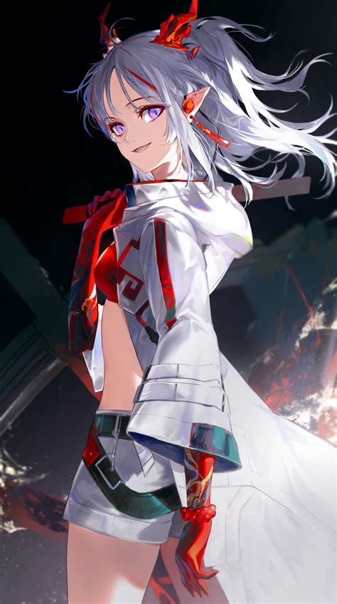 Nian Arknights Drawn By Hoojiro Danbooru