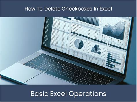 Excel Tutorial How To Delete Checkboxes In Excel