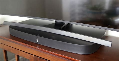 Sonos Playbase Review This Sonos Home Theater Speaker Is Skinny But Can Make A Noise
