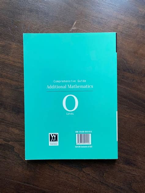 O Level Additional Mathematics Comprehensive Guide Hobbies And Toys